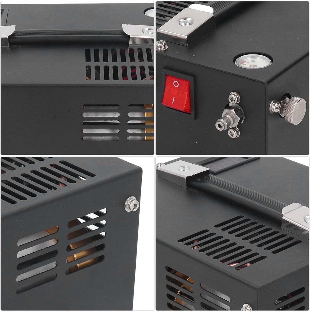 4500Psi 30Mbar Air Compressor 12V/220V Power High Pressure Apply To ...