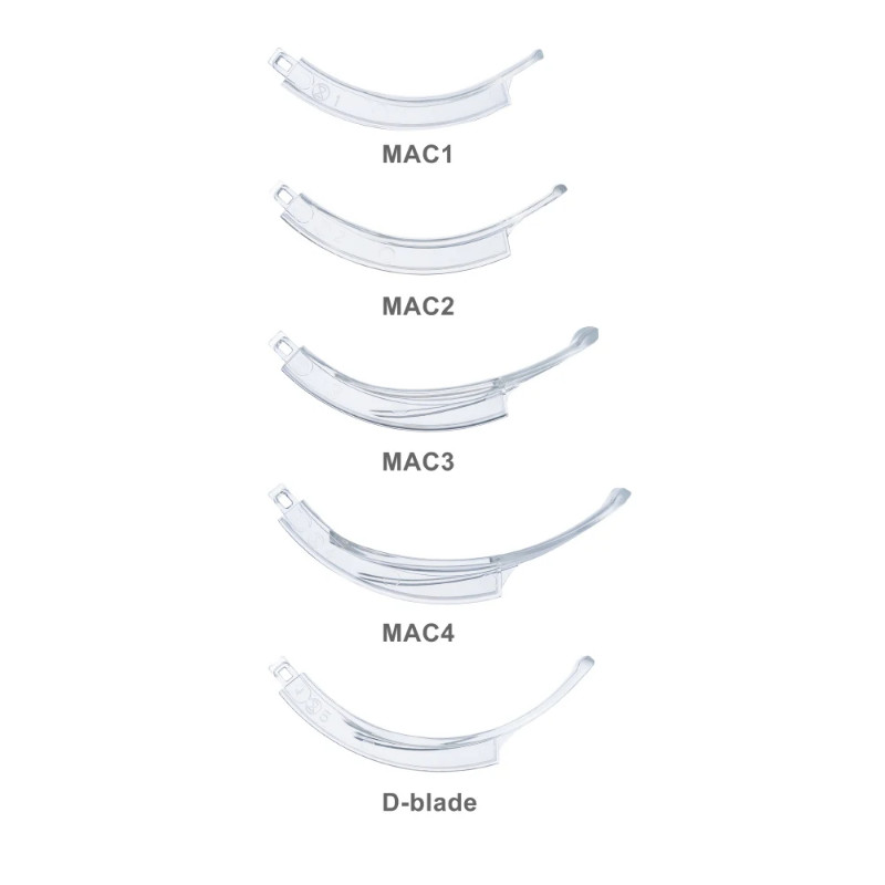 Sensorendo Video Laryngoscope Disposable Blade (MAC1/2/3/4/D-blade) for ...
