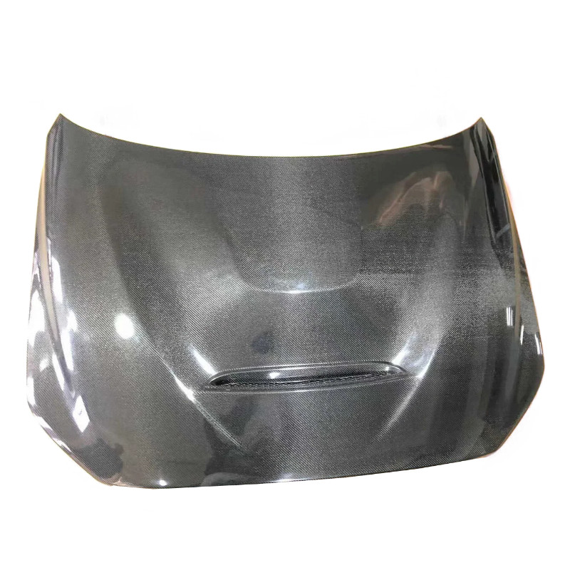 GTS Style Car Hoods Carbon Fiber Front Engine Hood Bonnet For BMW 1 ...