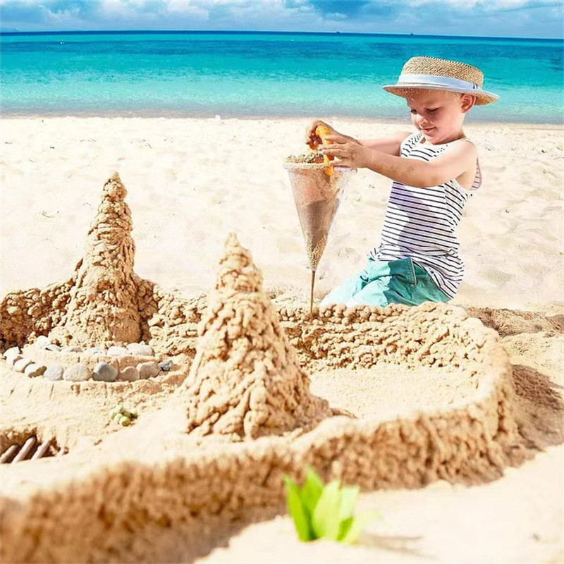 Beach Children Sand Overflow Funnel Toys Outdoor Sand-Water Mixed Toys ...