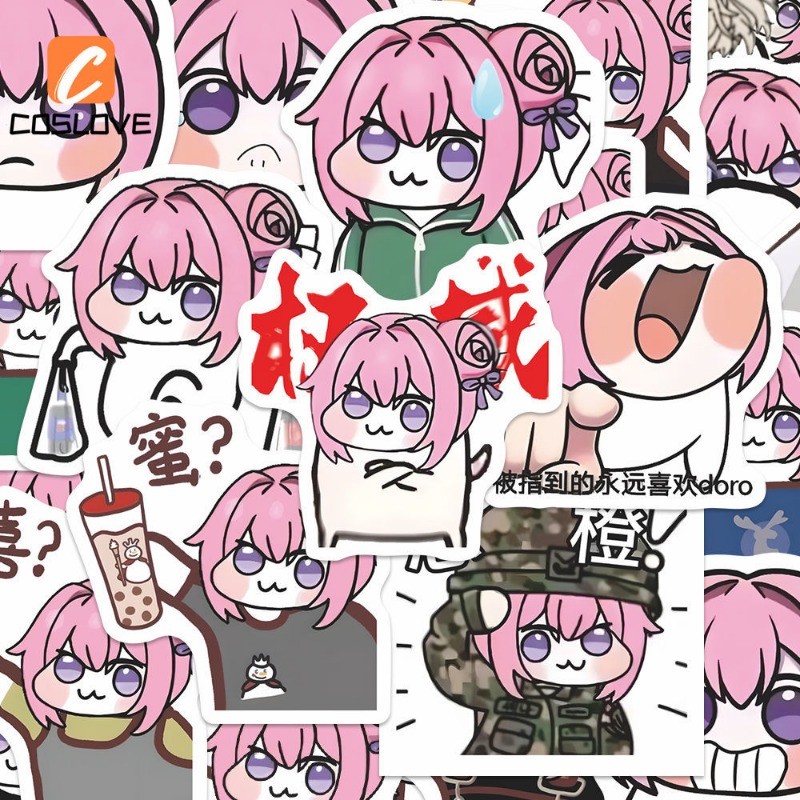 Anime Game GODDESS OF VICTORY: NIKKE Dorothy Pattern Stickers Bag ...