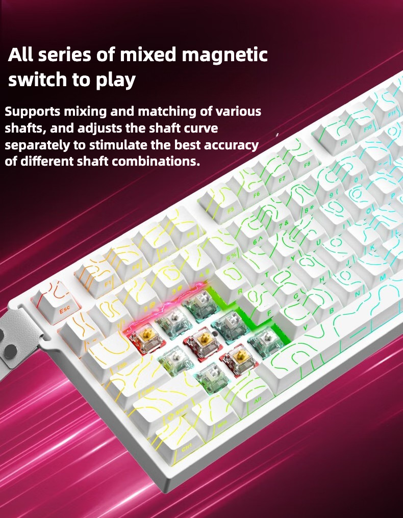 XINGMENG Beat75 Magnetic Switch Mechanical Keyboard Rapid Trigger Wired ...