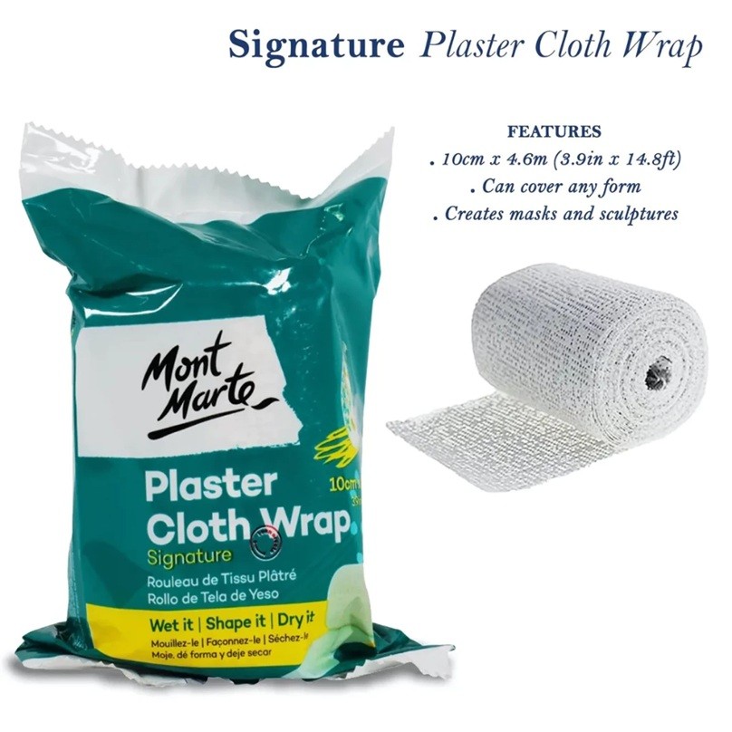 Sculpting - Plaster Cloth Wrap / Plaster Of Paris 1KG | Shopee Malaysia
