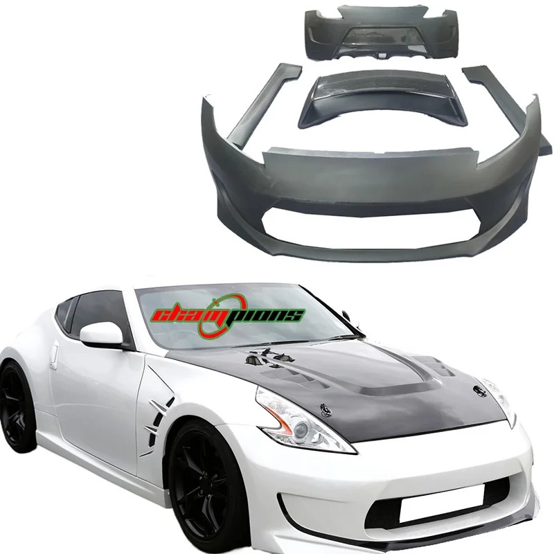 Factory Price FRP Material Amuse Design Body Kit For 370Z Z34 Front ...