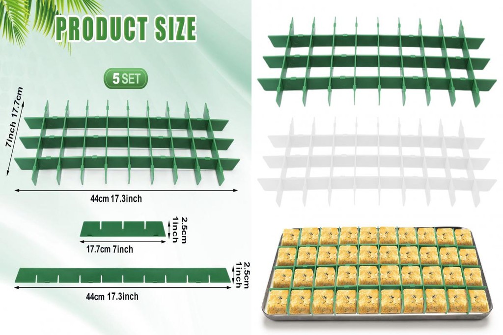 livecity| Food Storage Tray Partitions Freeze Dryer Tray Dividers ...