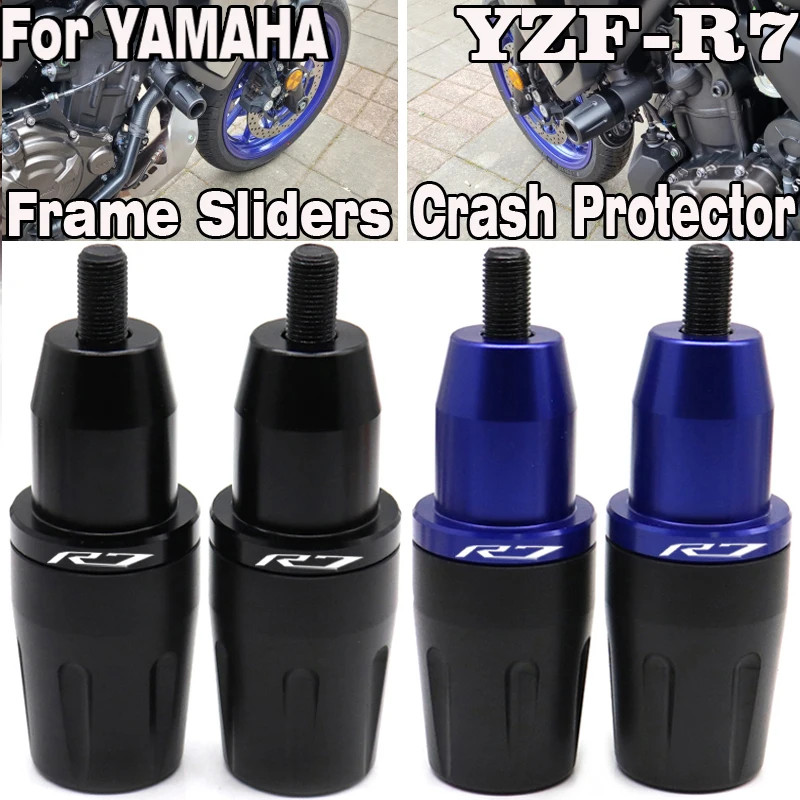 YZF-R7 Frame Sliders Crash Protector For YAMAHA YZF R7 2021-2024 Moto ...