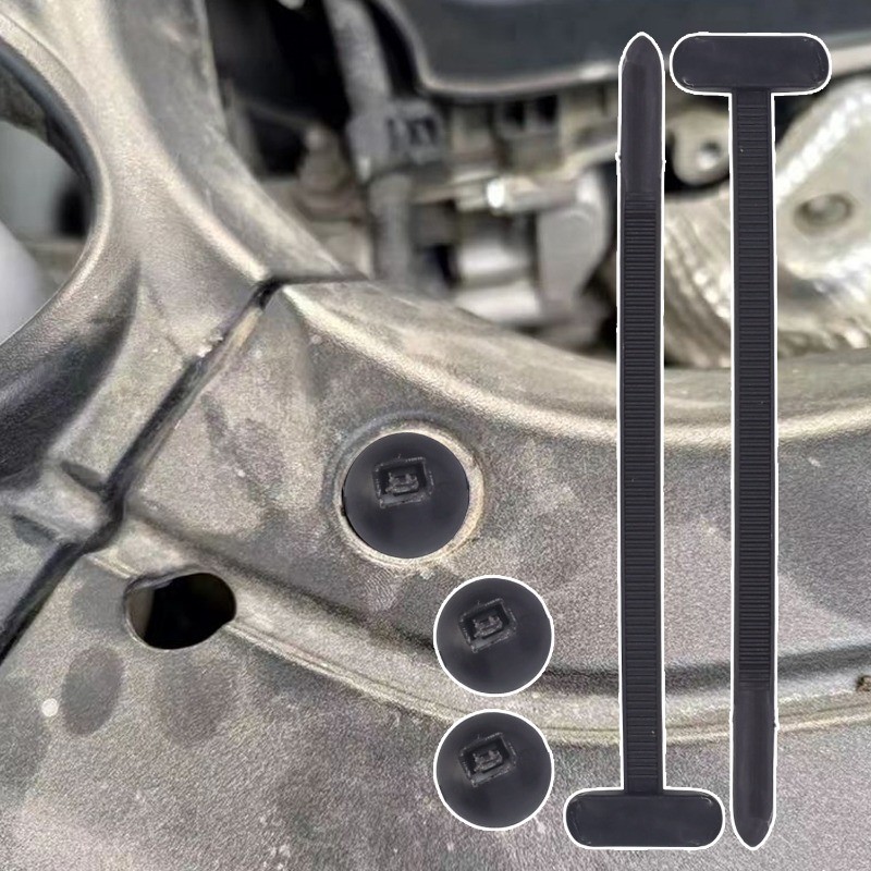 Automotive Cable Ties with Self-Locking Clip | 9cm Nylon Fasteners for ...