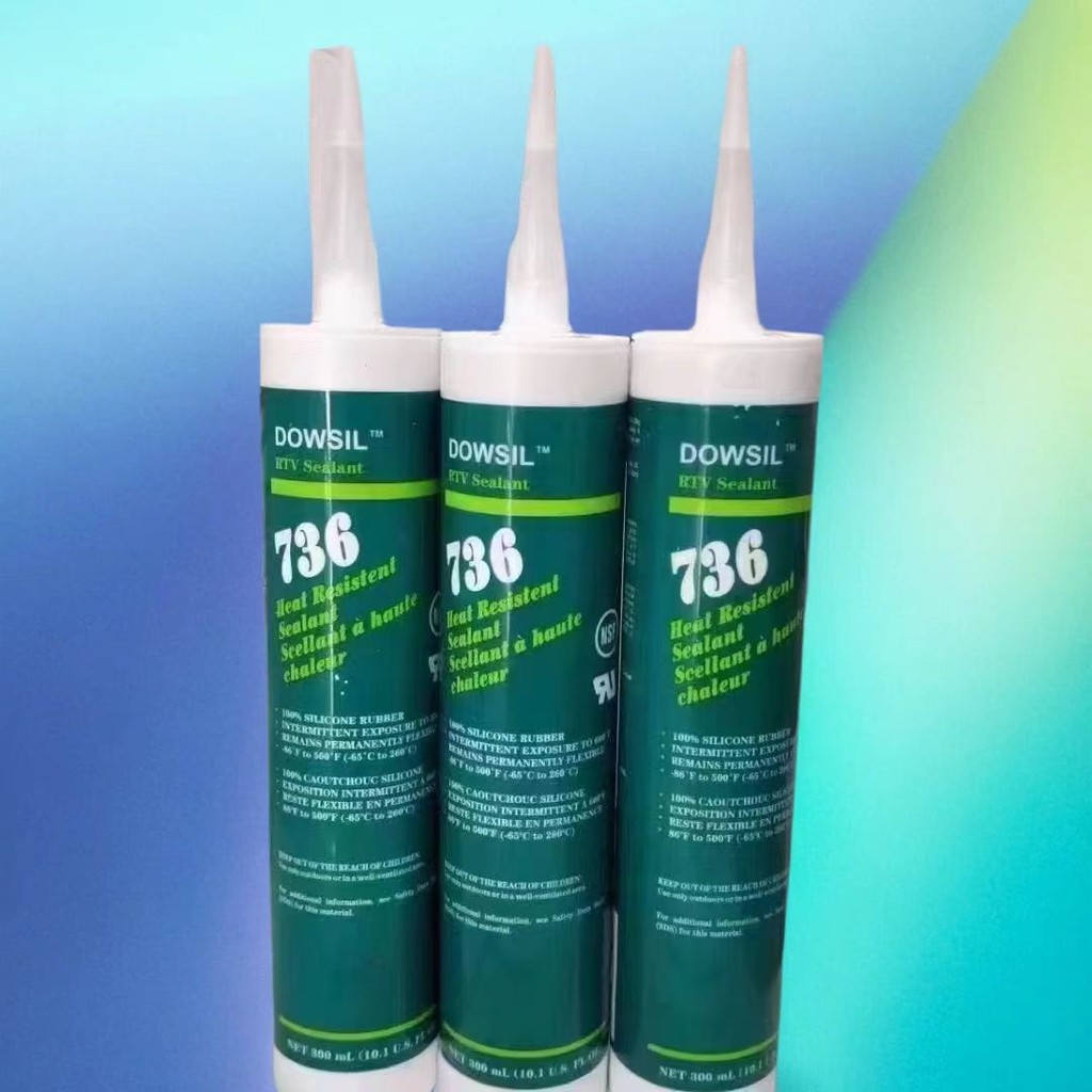 DOWSIL Dow Corning DC736 RTV High Temperature Resistant Red Glue 736 ...