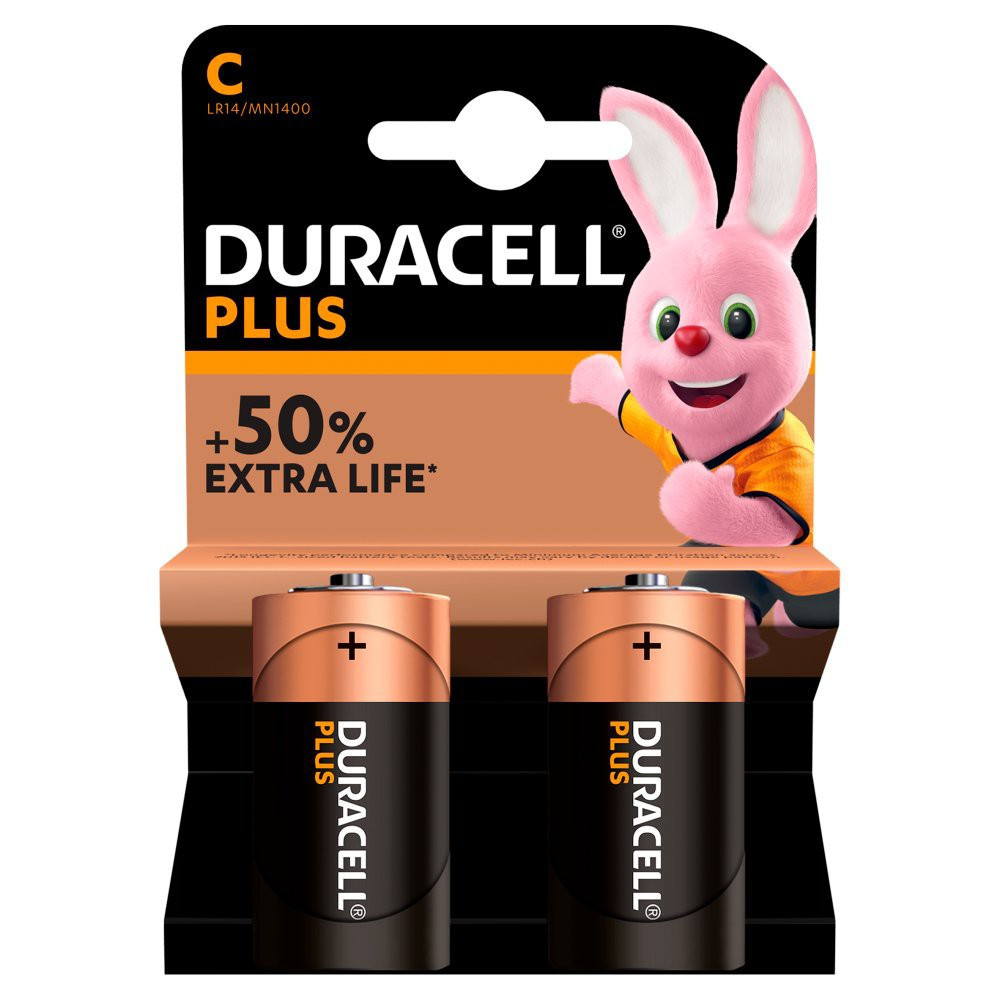 Duracell Size C / D 1.5V Alkaline Battery (2pcs) | Shopee Malaysia