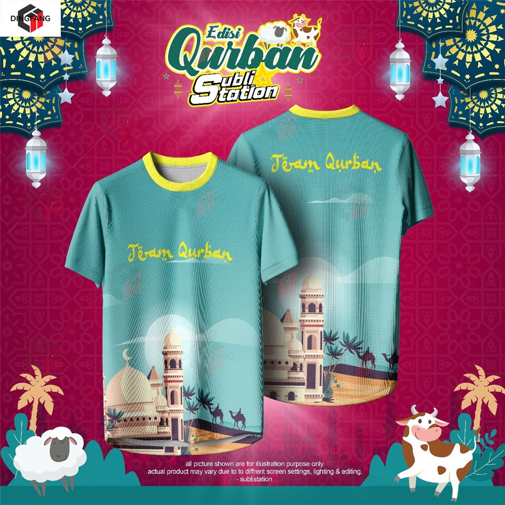 【FREE CUSTOM】SPECIAL LIMITED EDITION QURBAN BAJU CREW HARI RAYA KORBAN ...