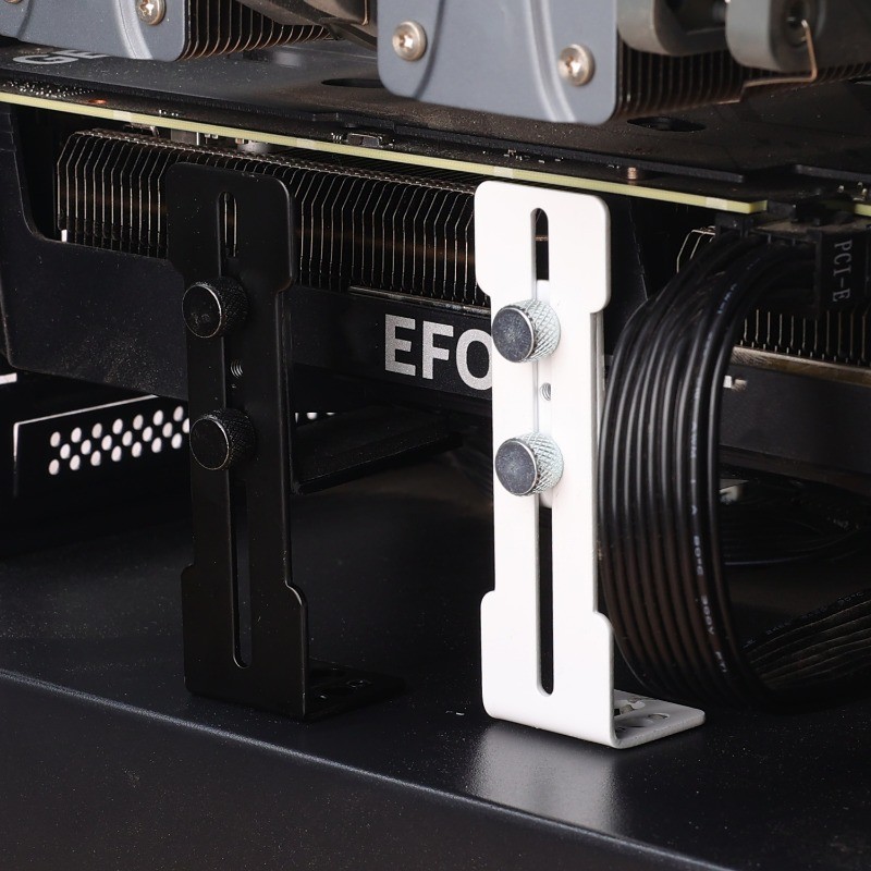 Universal GPU Support Bracket for All Graphics Cards, Slim Iron Frame ...