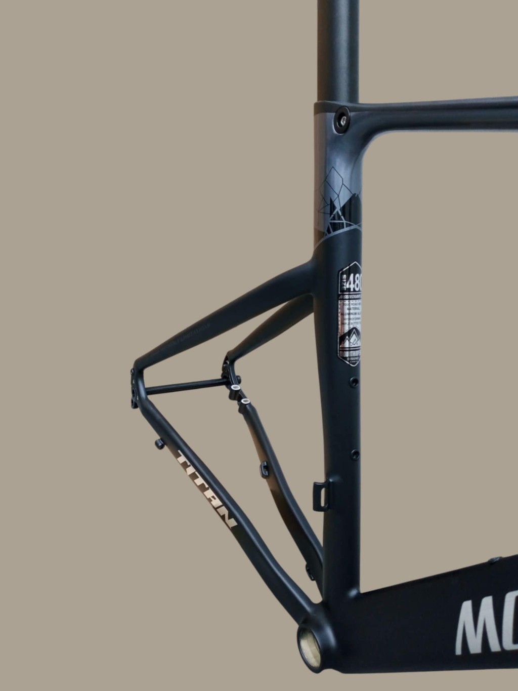 PRO AGENT X MOUNTAINPEAK TITAN MTP FRAMESET ROAD CARBON FORK, ALLOY ...