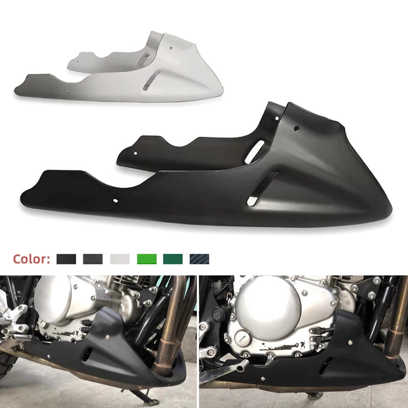 Motorcycle Modification Parts Lower Belly Pan Engine Guard Spoiler ...