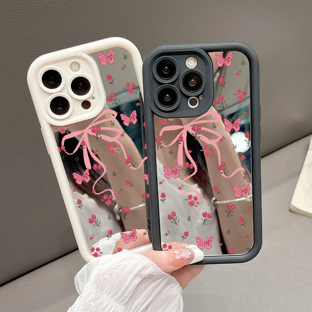 For Huawei Y7A Y9s Y9 Prime 2019 cute Pink bow cartoon butterfly Flower ...