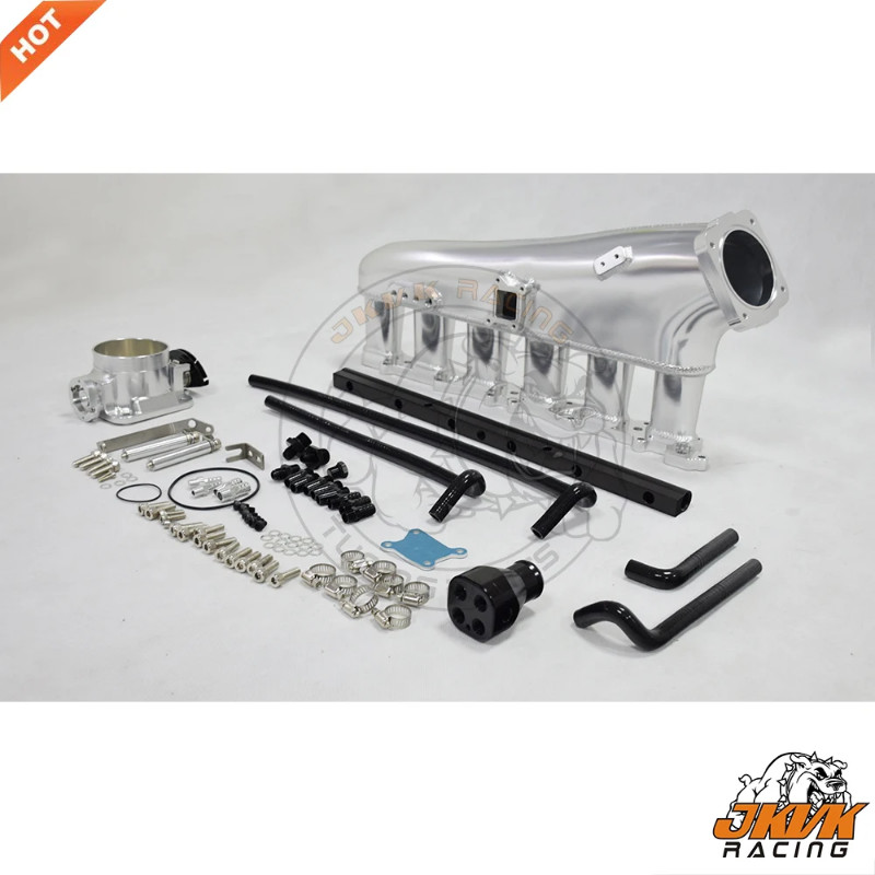 JKVK RACING Billet Intake Manifold For RB26 RB26det R32 R33 R34 SKY ...