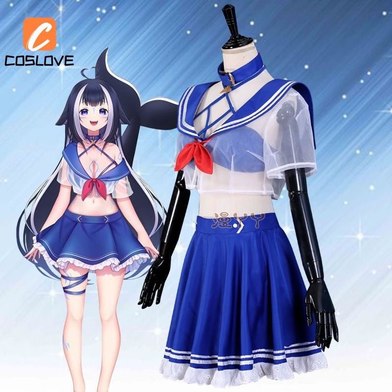 Vtuber ShyLily Cosplay Clothing Full Set Costume Outfits For Woman ...