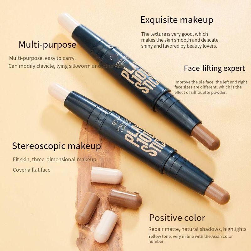 Everlast Pro Double Head Face Contour Stick - 3D Highlight Bronzer ...