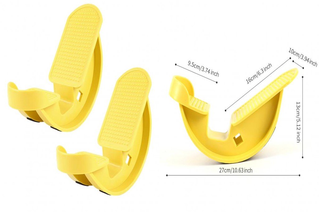 FOCUS Flexibility Training Foot Stretcher Heavy Duty Foot Rocker 2pcs ...