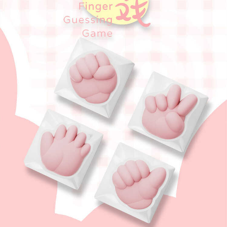 Rock-paper-scissors Gesture Keycap Cat Fart Keycap Pink Girl Cat Paw ...