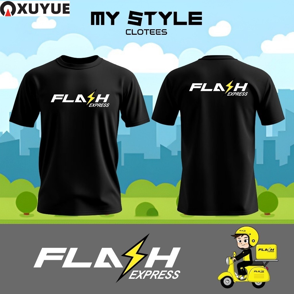 SM Flash Express Ready Stock Jersey Premium Microfiber/ Baju Flash ...