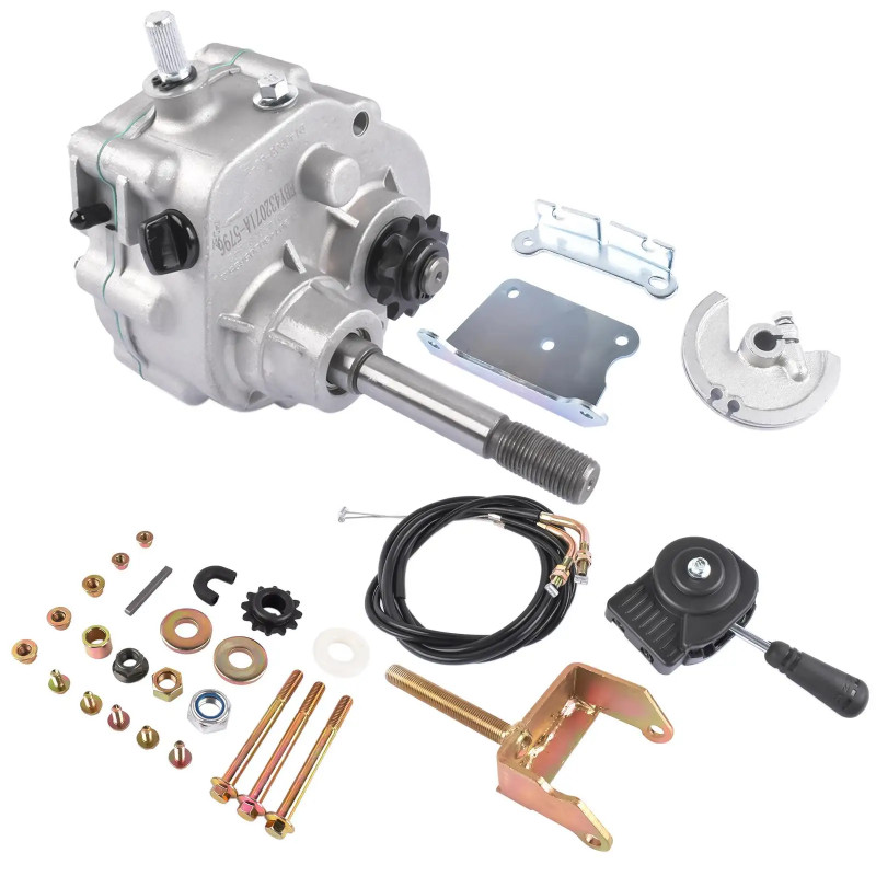 AP03 Go Kart Forward Reverse Gearbox Kit 212cc for 2HP-13HP Engine 4 ...