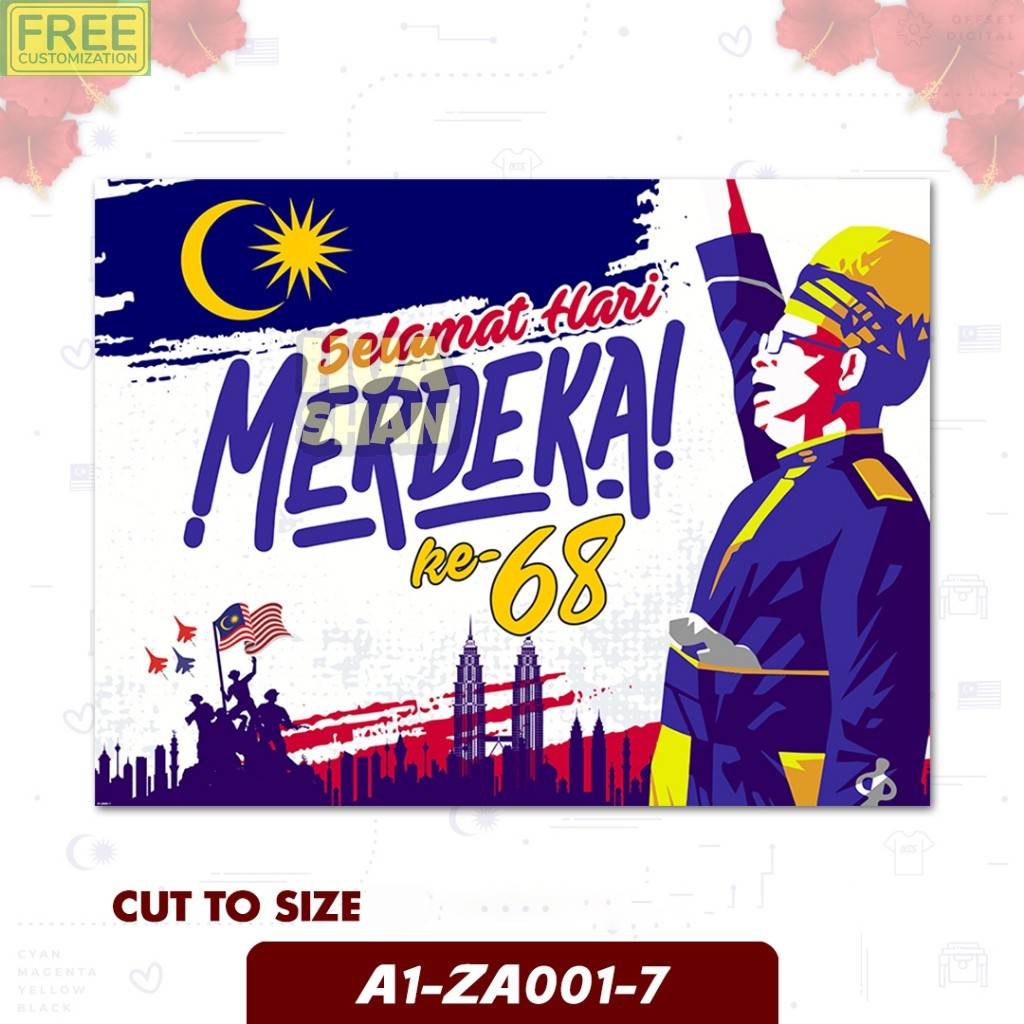 READY DESIGN BACKDROP MERDEKA YEAR 2025 - MERDEKA Wall cloth | Shopee ...