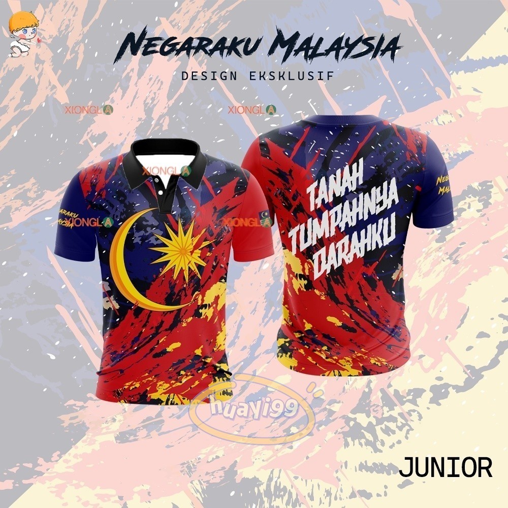 【IN STOCK】1957 Merdeka Clothes 2025 68th Malaysia Tshirt Men Shirt ...