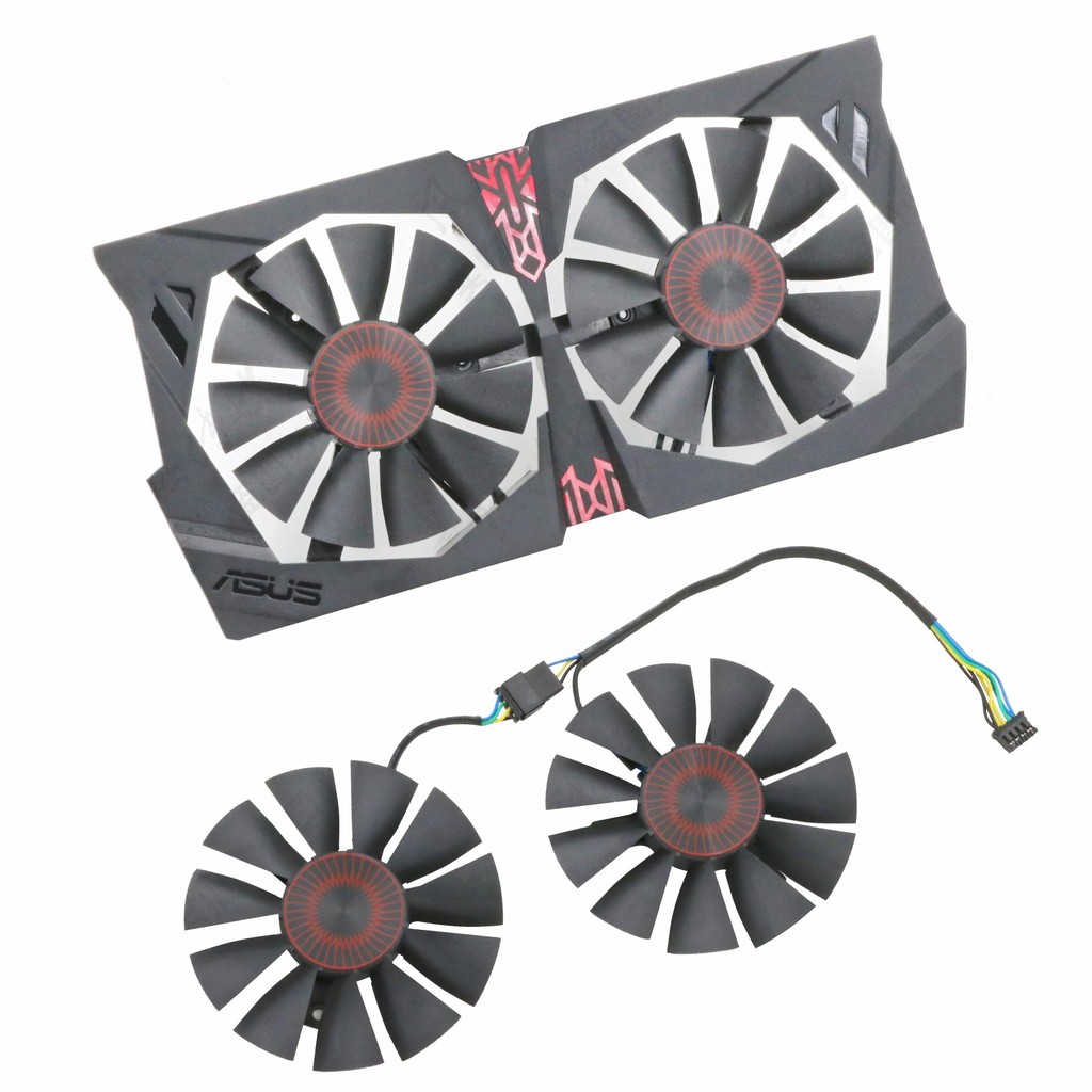 ASUS/ASUS STRIX GTX750Ti/950/960 R9 370 Raptor Graphics Radiator Fan ...