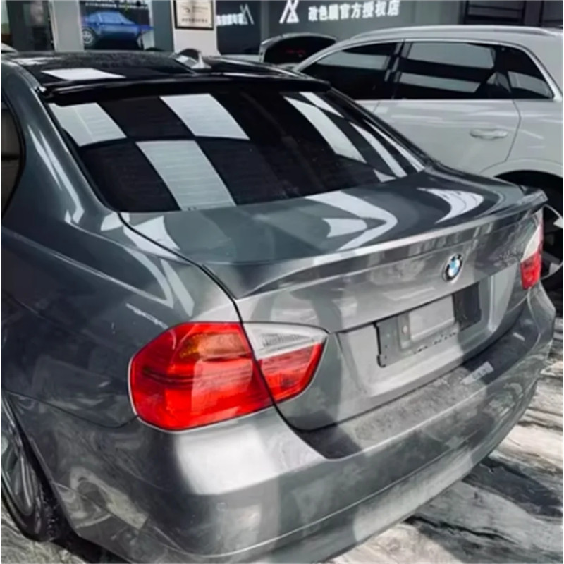 e90 Real Carbon Fiber Rear Trunk Spoiler for BMW e90 3 Series 320i 320d ...