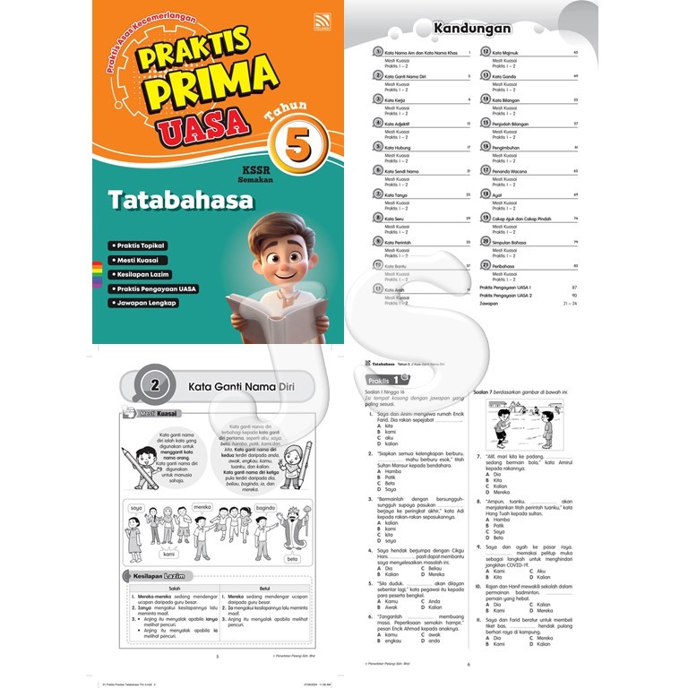 PRAKTIS PRIMA UASA TAHUN 5 KSSR SEMAKAN 2025 | PRAKTIS ASAS ...