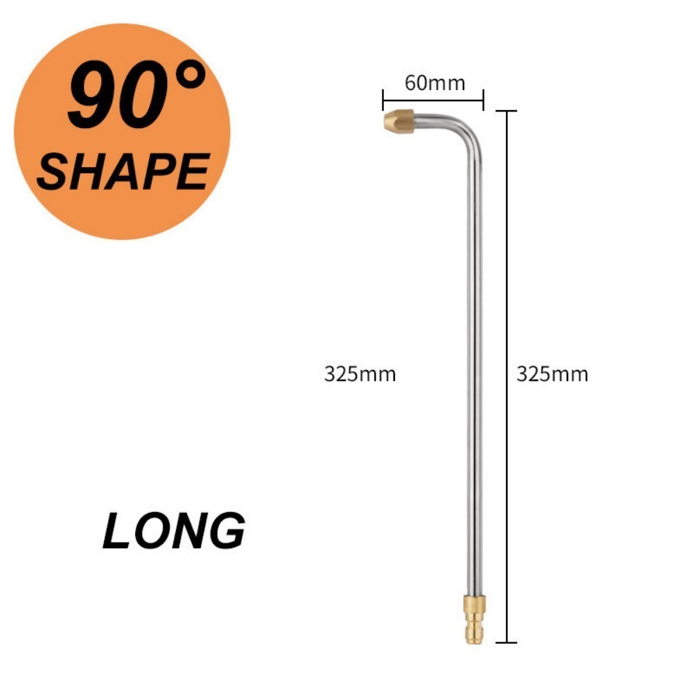 【Local Delivery】6 Size Car Washer Multi-Angled Metal Rod Nozzle Water ...