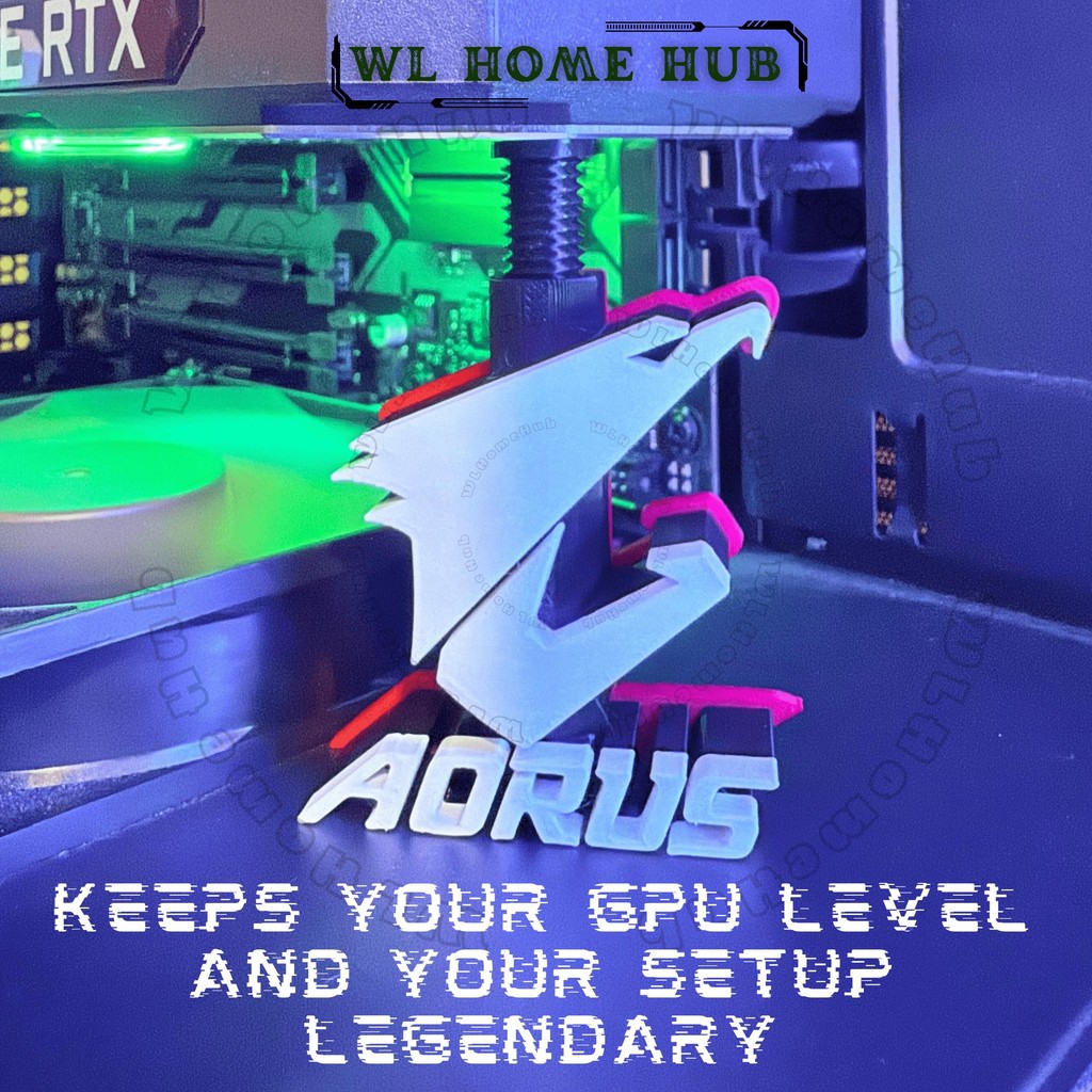 GPU Support Riser Adjustable – Graphic Card Holder Bracket Stand for PC ...