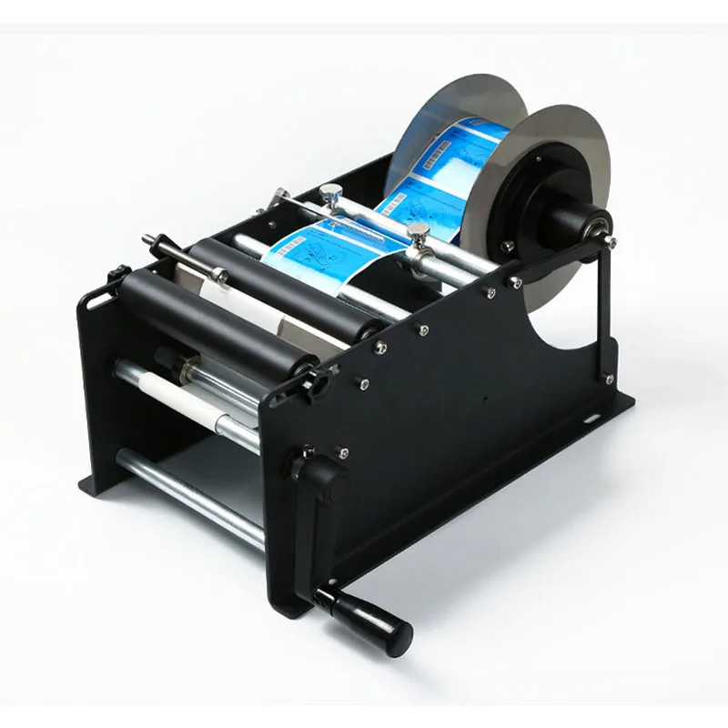 2026 NEW Manual Round Bottle Labeling Machine With Handle Bottle ...