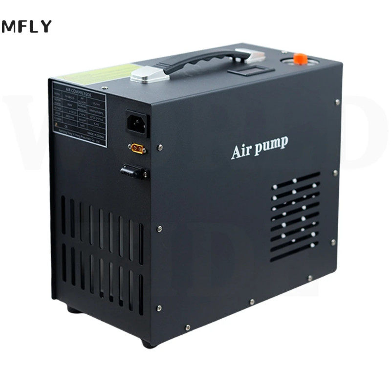 YONGHENG 300Bar 4500Psi High Pressure PCP Air Compressor Built-in Power ...