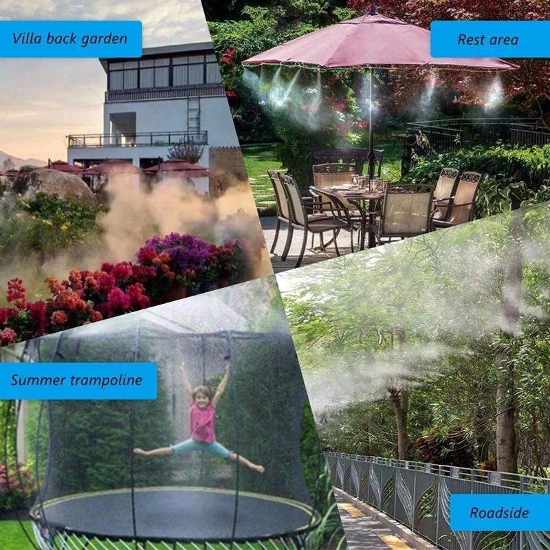6-18M Micro Pump12V 60W Misting System Fog Machine Water Sprayer Kit ...