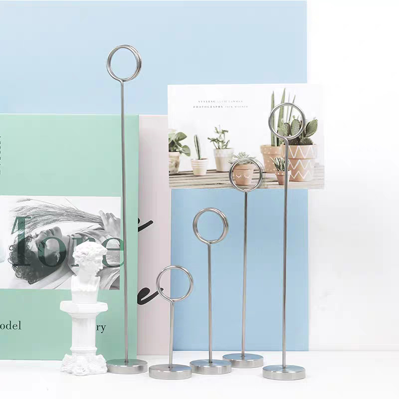 30CM Table Number Holders Place Card Holder Tall Table Number Stands ...