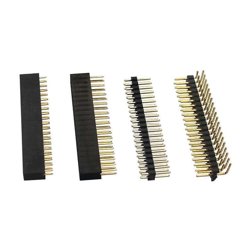VN Raspberry Pi GPIO Header Kit 20 x 2 Pins Right Angle GPIO Header for ...