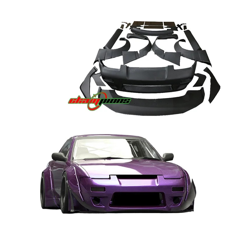 Hot Sale Rocket B Style Body Kit Front Bumper Side Skirts Diffuser ...