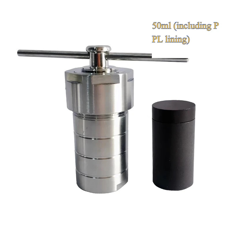 FOR 50ml PPL Lined Hydrothermal Synthesis Autoclave Reactor 3Mpa High ...