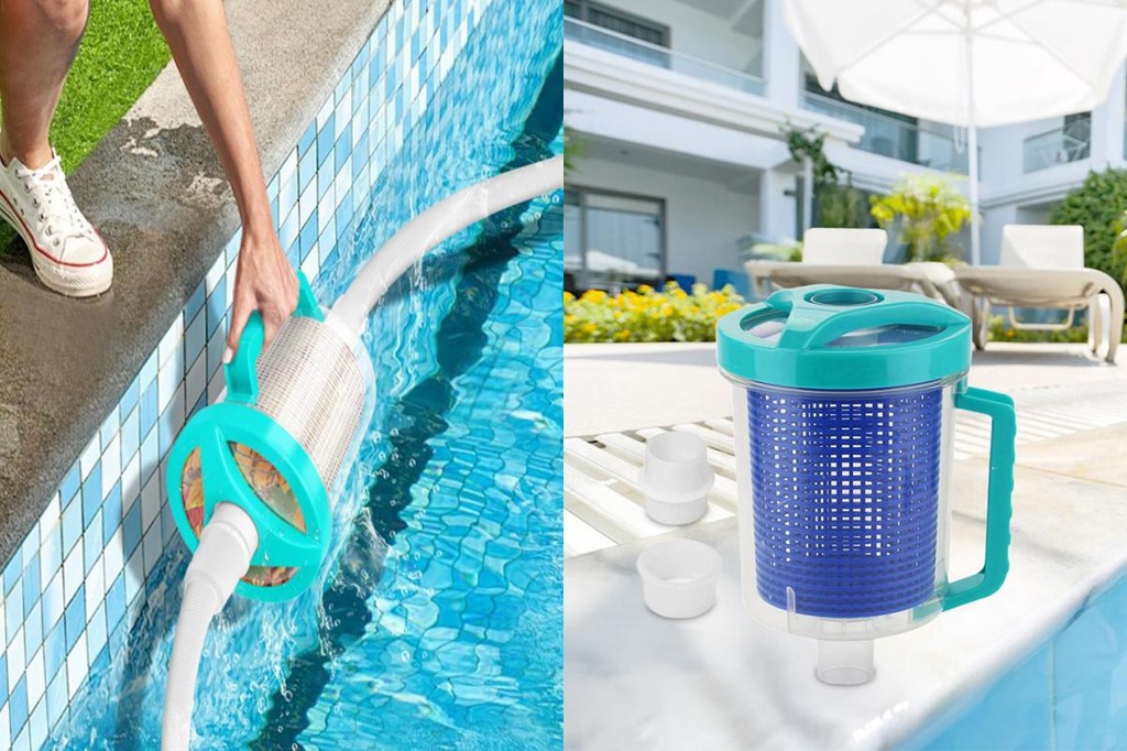 In-line Pool Leaf Trap Skimmer Socks for Pool Leaf Canister High ...