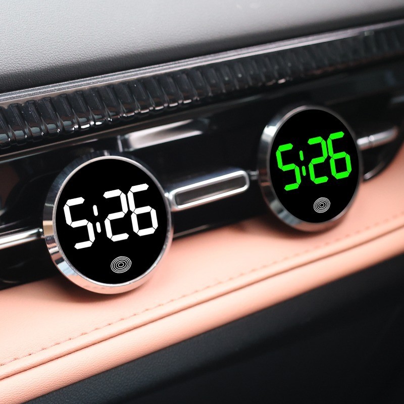Car Dashboard Digital Clock - Touch-Activated Luminous Clocks ...