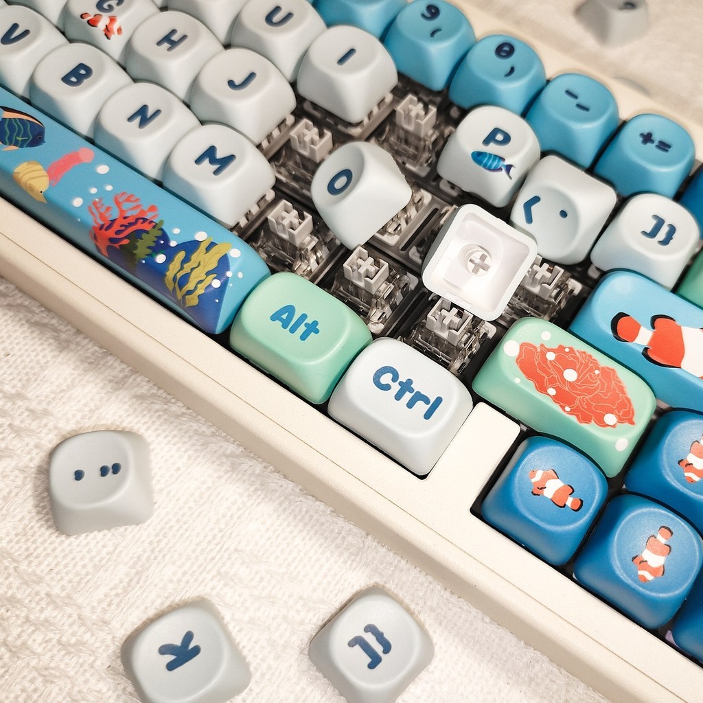 Underwater World MOA Profile Dye-Sub PBT Keycap Set 143-Key | Shopee ...