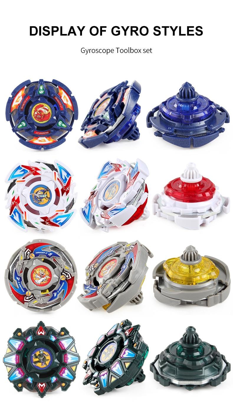 F753-8 Spinning Beyblade X Beyblade Burst Tool box set 11pcs Multiple ...