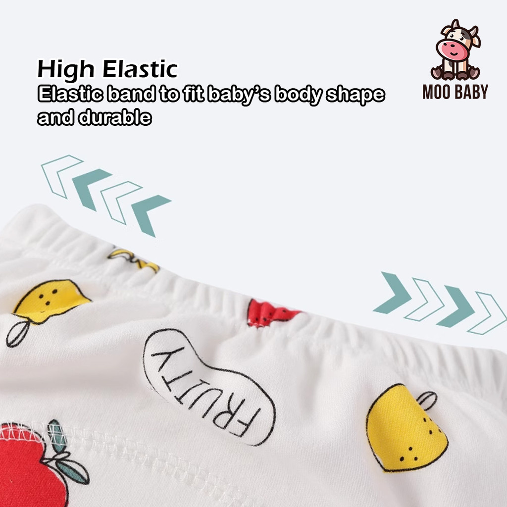 Moo Baby XL 6 Lapis Seluar Dalam Potty Training Seluar Latihan Kencing ...