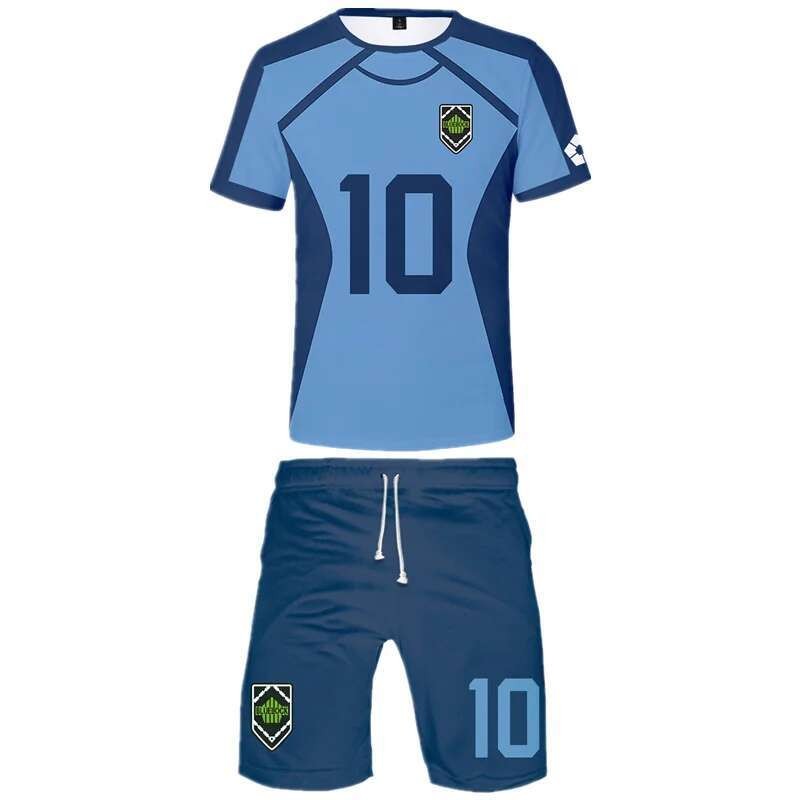 2025 New Anime Japanese Blue Lock Isagi Yoichi Football Men Jersey ...