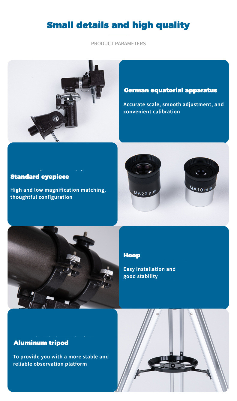 ORION 80EQ Astronomical Telescope Professional Monocular Discovery for ...
