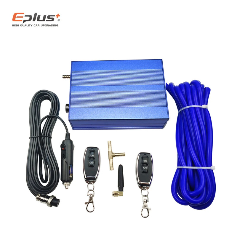EPLUS Car Exhaust Pipe System Valve dampers Control Sets Vacuum ...