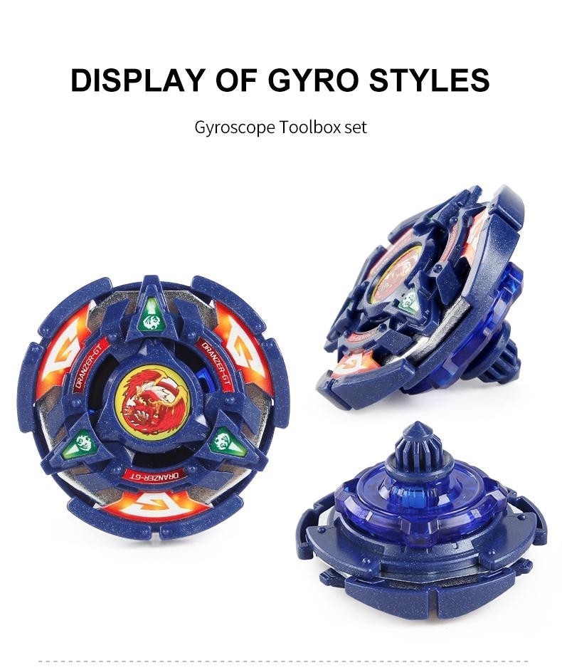 F753-4GT Spinning Beyblade X Beyblade Burst Tool box set 7pcs Multiple ...