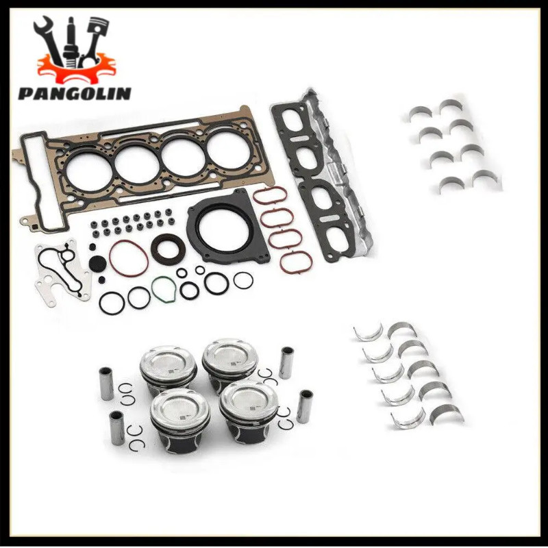 Engine Overhaul Rebuild kit For Mercedes-Benz C250 E300 W205 W212 X253 ...