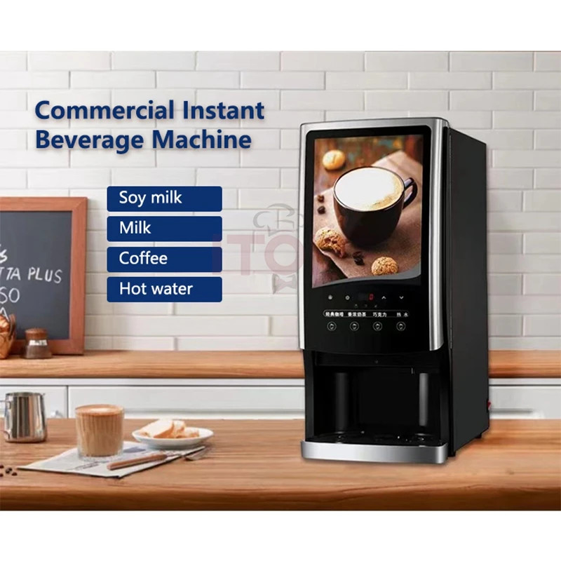 ITOP 1600W Commercial Instant Beverage Machine Soy Milk/Milk/Coffee/Hot ...